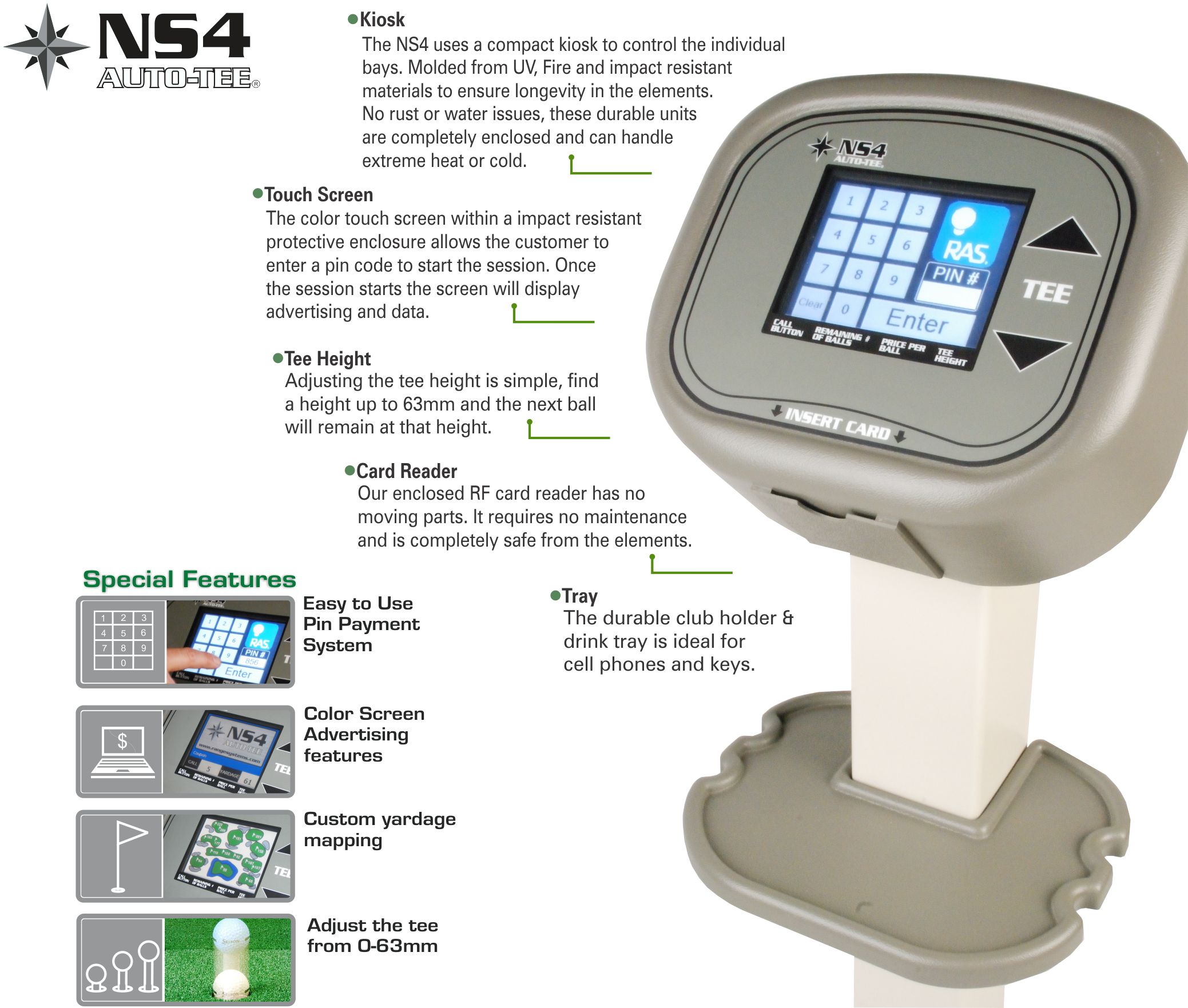 NorthStar Golf Auto Tee System - Range Automation Systems